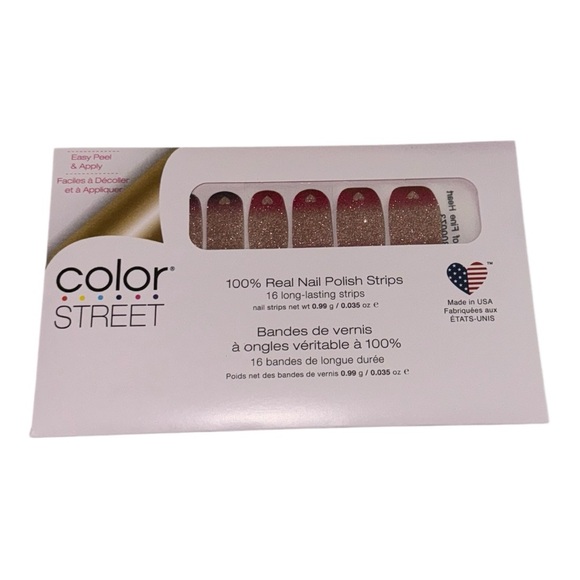 Color Street | Makeup | Color Street Work Of Fine Heart Pink Purple ...